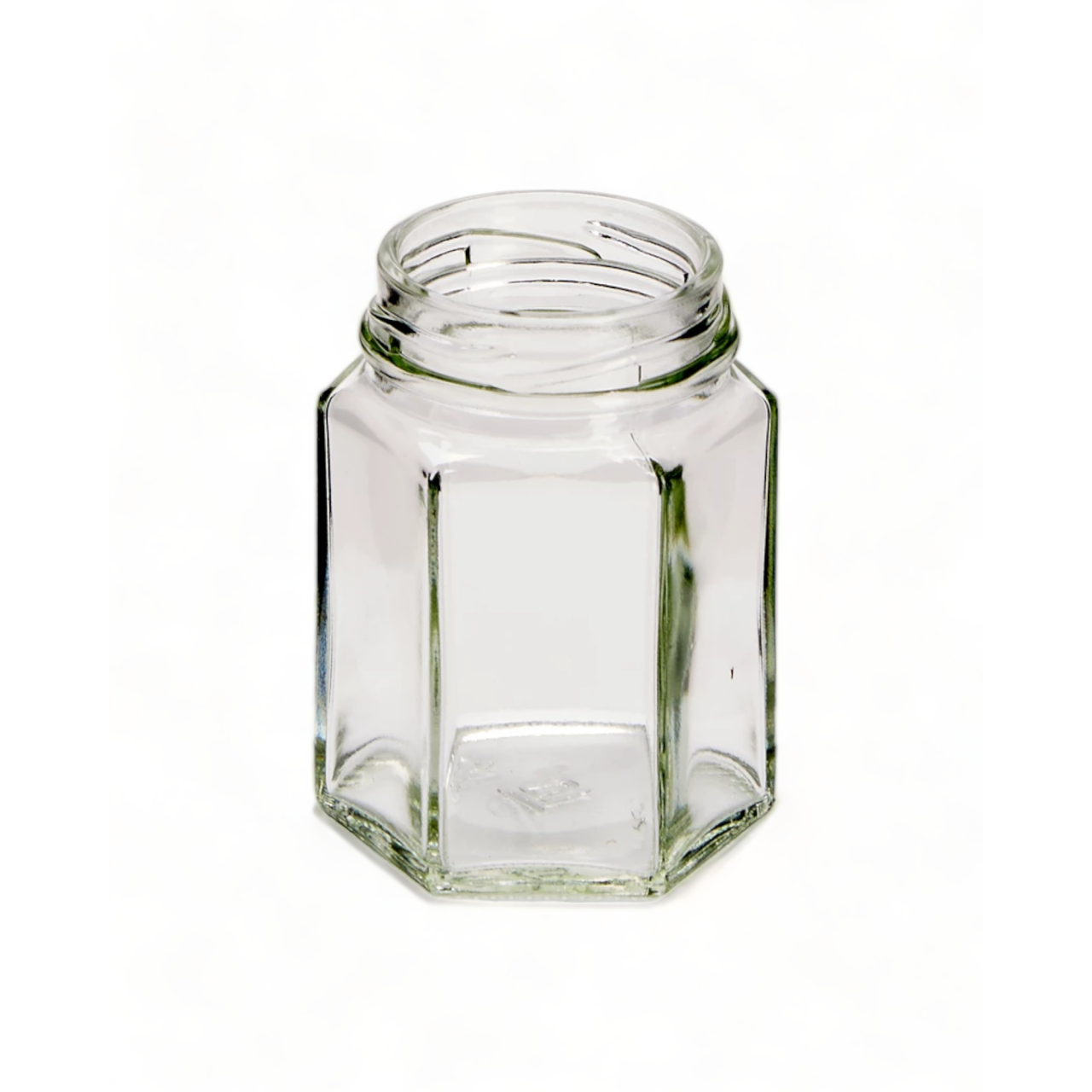 110ml Hexagonal Jam Jar with Colourful Twist-Off Lids - Perfect for ...