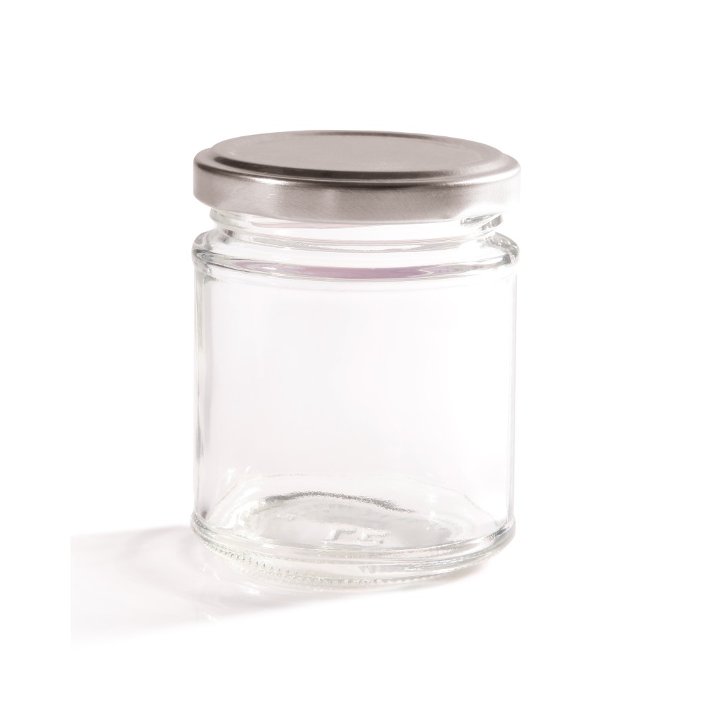 190ml Round Jam Jar with 63mm Twist-Off Lid for Trade Supply - Bottle ...