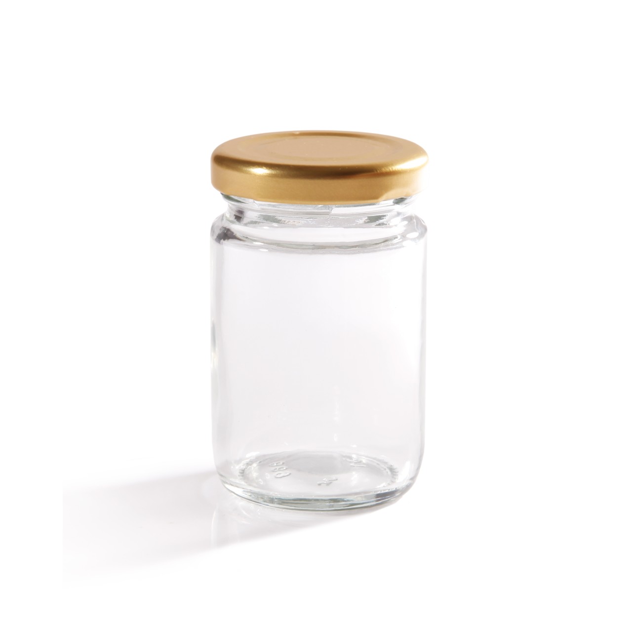 106ml (3.5oz) Universal Mustard Jam Jar with 48mm Twist-Off Lid for ...