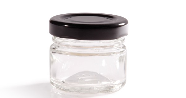 30ml (1oz) Round Jam Jar with 43mm Twist-Off Lid for Trade - Bottle ...