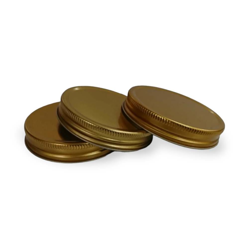 70mm Gold Screw Top Honey Cap for Trade Jars - Bottle Company South